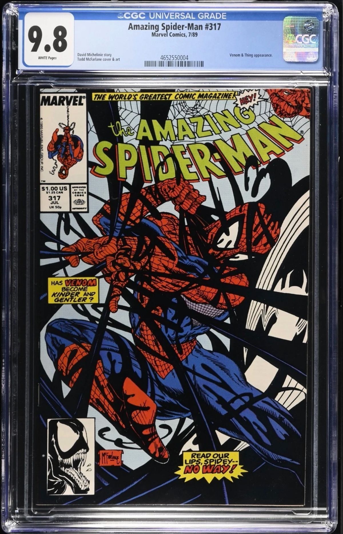 Amazing Spiderman CGC 9.8 - 121, 258, 290, 300, 316, 317, 365 & Others ...