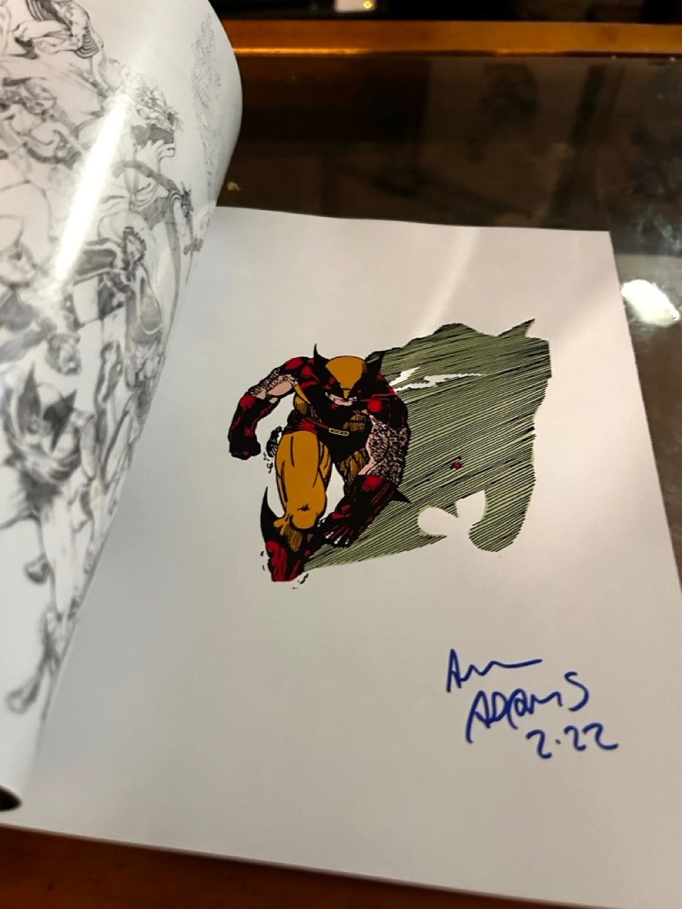 Kirby AE, Rocketeer Catalog and Art of Art Adams signed books ...