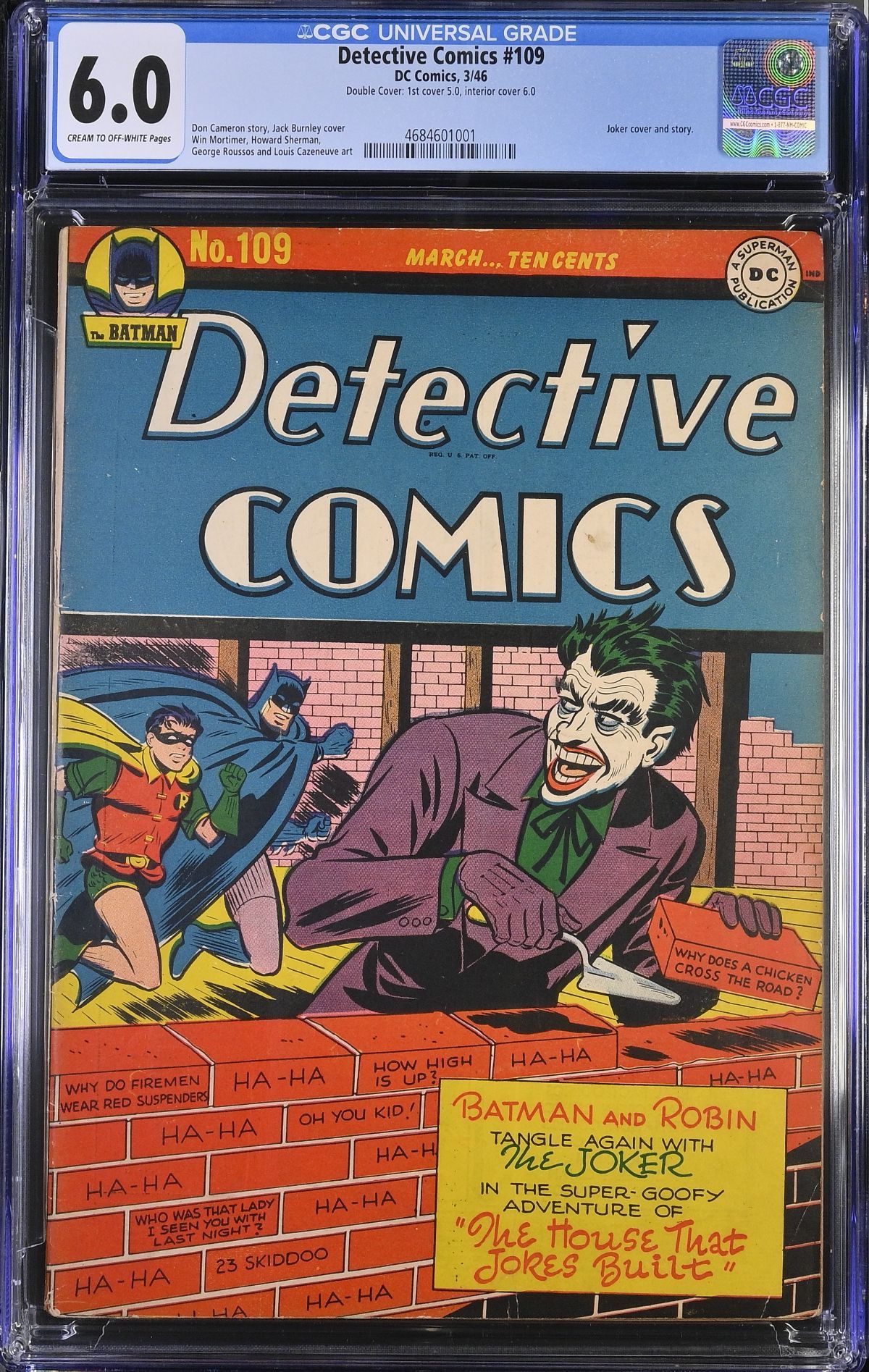 ALL-AMERICAN #61 AND THE ONLY DOUBLE COVER DETECTIVE #109 - Golden ...