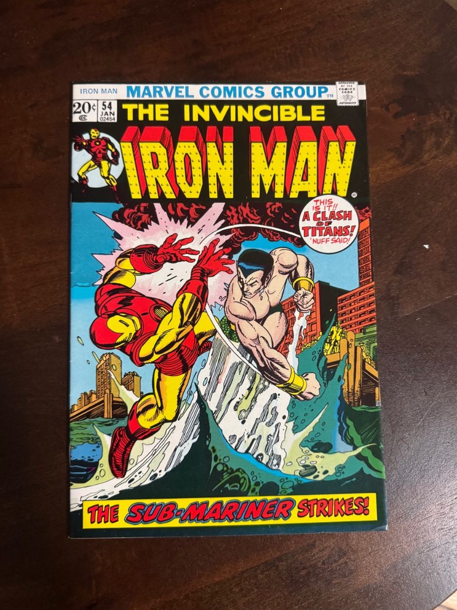 PGM: Iron Man #54 - Hey buddy, can you spare a grade? - CGC Comic Book ...