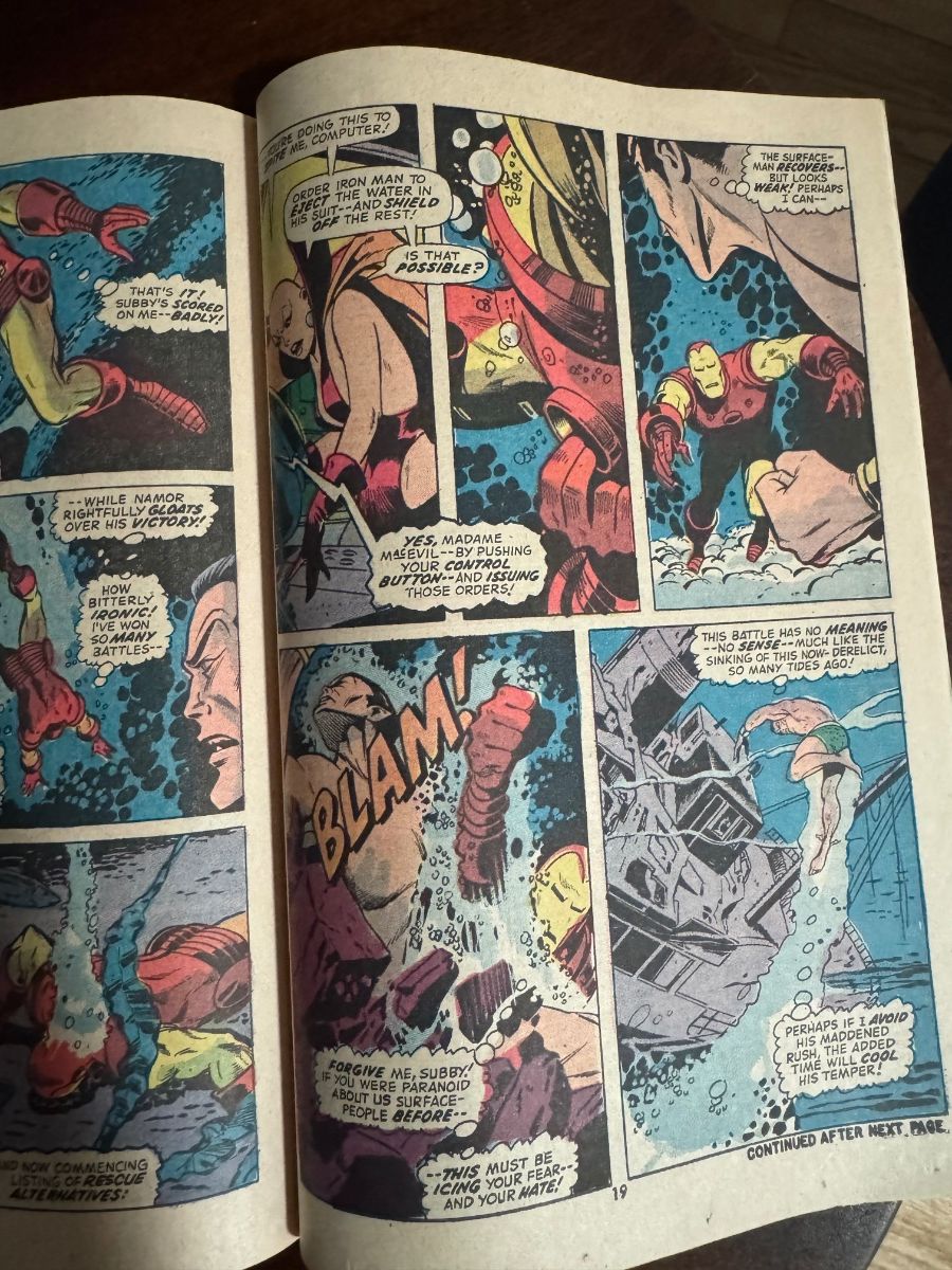 PGM: Iron Man #54 - Hey buddy, can you spare a grade? - CGC Comic Book ...