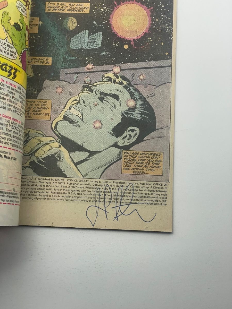 CLOSED A few more original owner collection books. Signed Steve Gerber ...