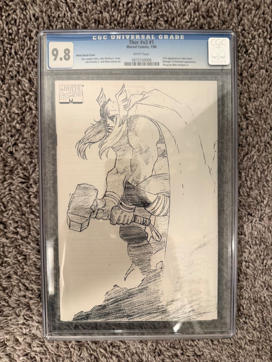 Modern Thor - Modern Age Comic Books - CGC Comic Book Collectors Chat ...