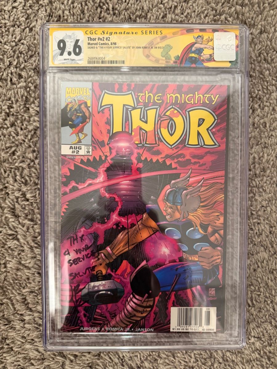 Modern Thor - Modern Age Comic Books - CGC Comic Book Collectors Chat ...