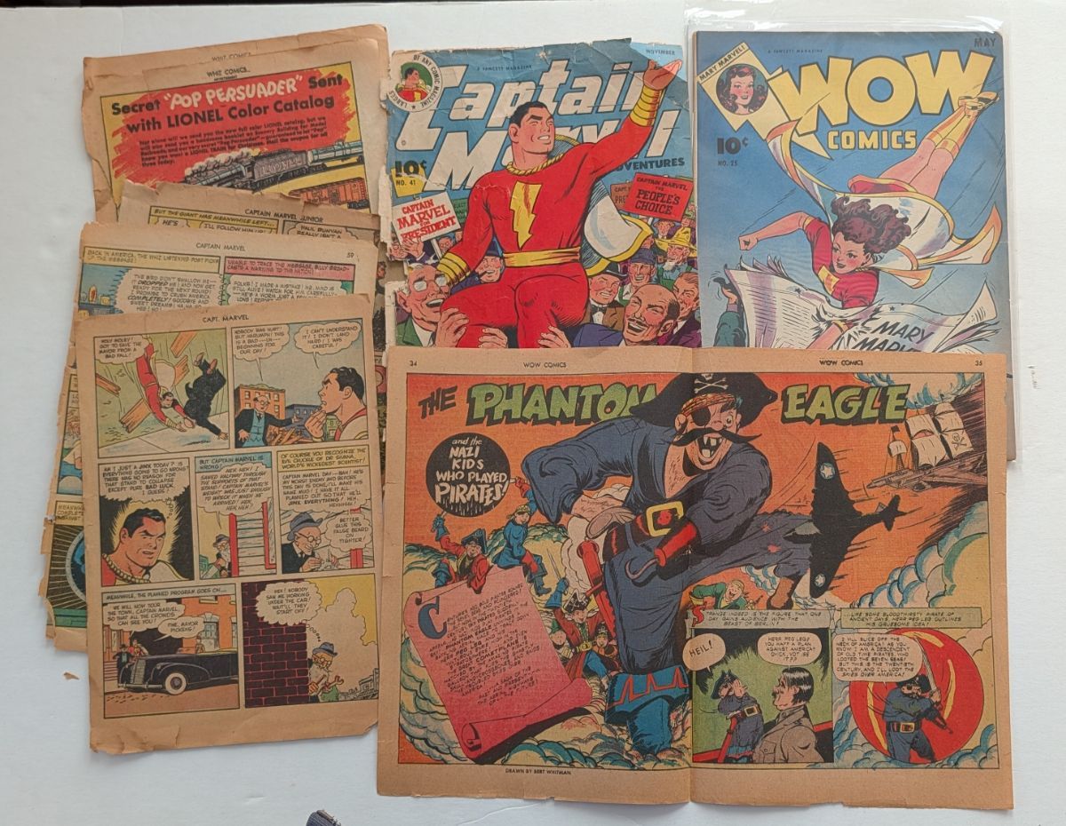 Coverless, incomplete and bits and pieces comic book sale!!! Many ...