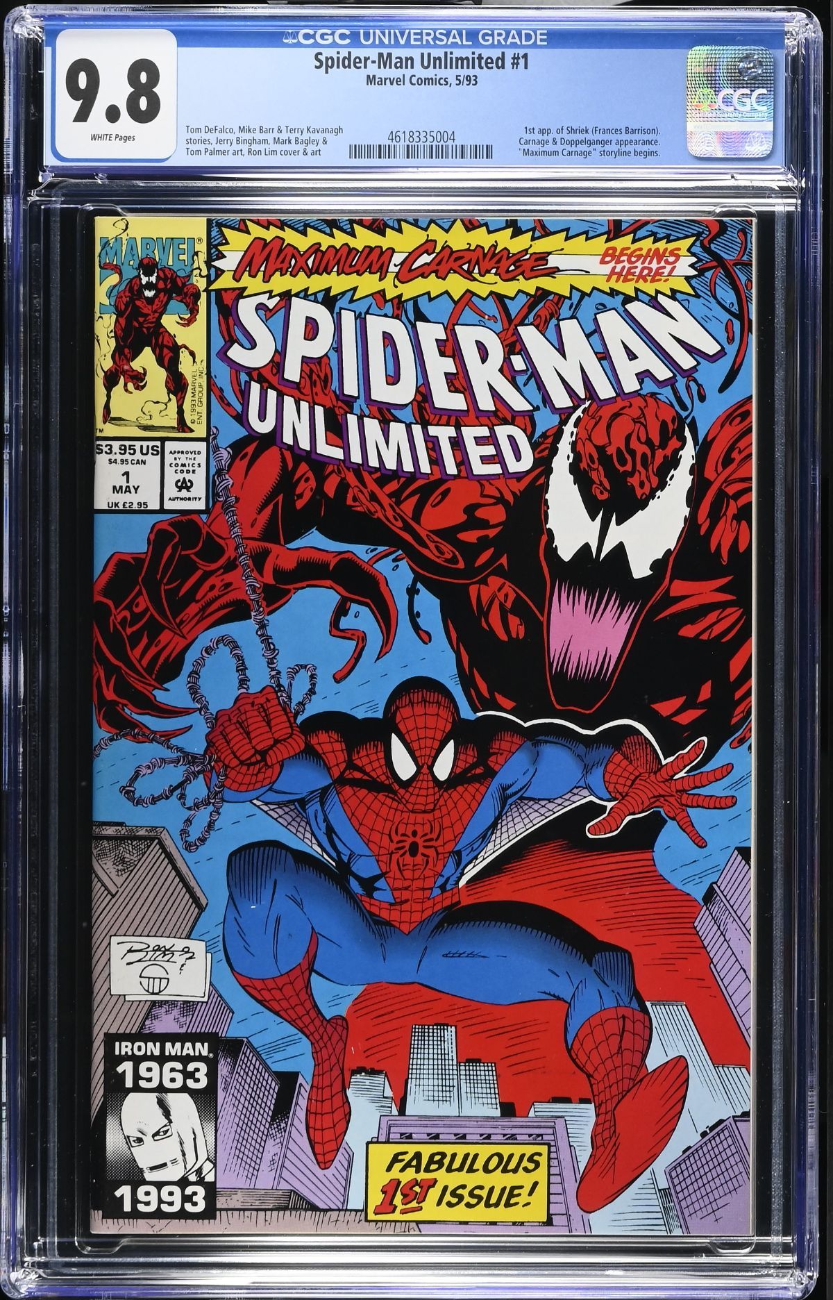 Amazing Spiderman CGC 9.8 - 121, 258, 290, 300, 316, 317, 365 & Others ...