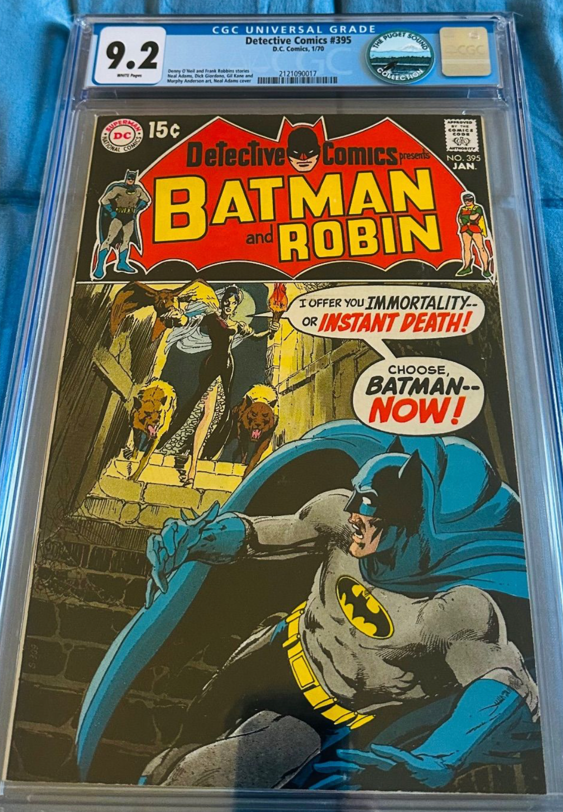 FS: TEC 395 & 408 HG Neal Adams *Price Drop - Golden / Silver / Bronze ...