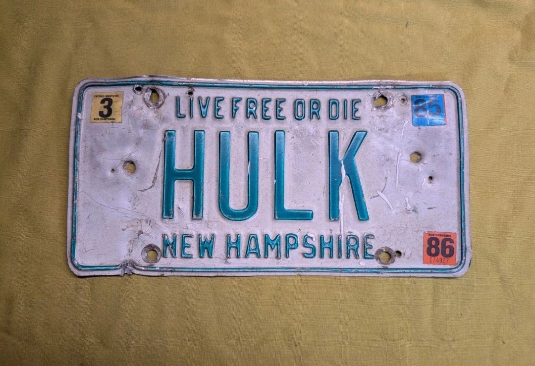 Comic book related license plate - Comics General - CGC Comic Book ...