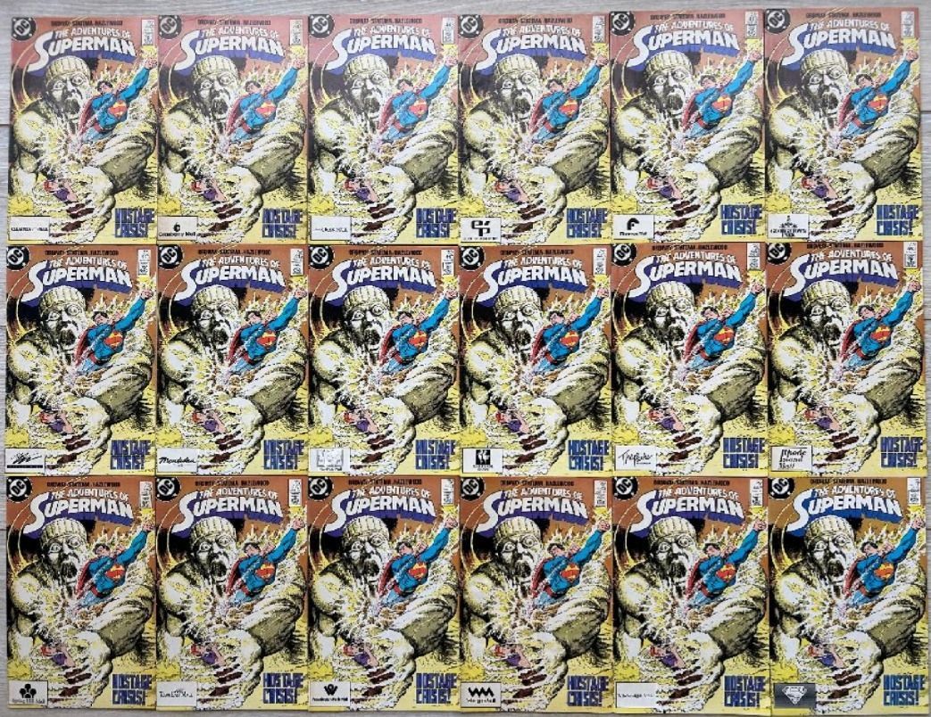 Mall Variants of Adventures of Superman 443 - was there ever a DC issue ...