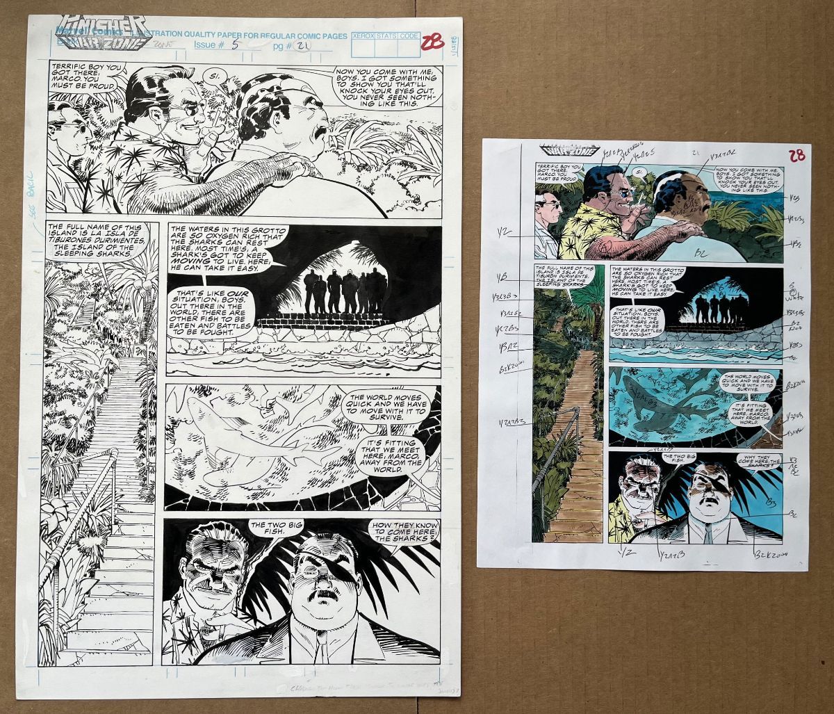 Show off your Original Art with Color Guide! - Original Comic Art - CGC ...