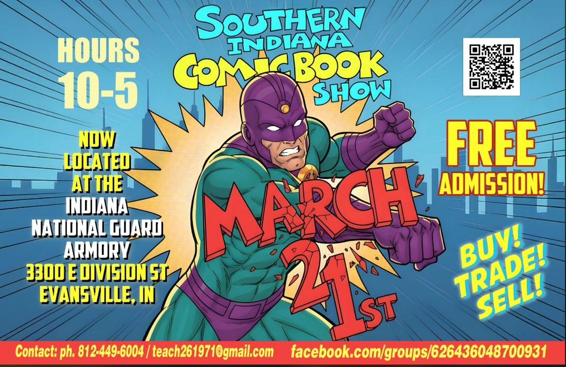 Southern Indiana Comic Book Show 3/21/26 - Comic Events - CGC Comic ...