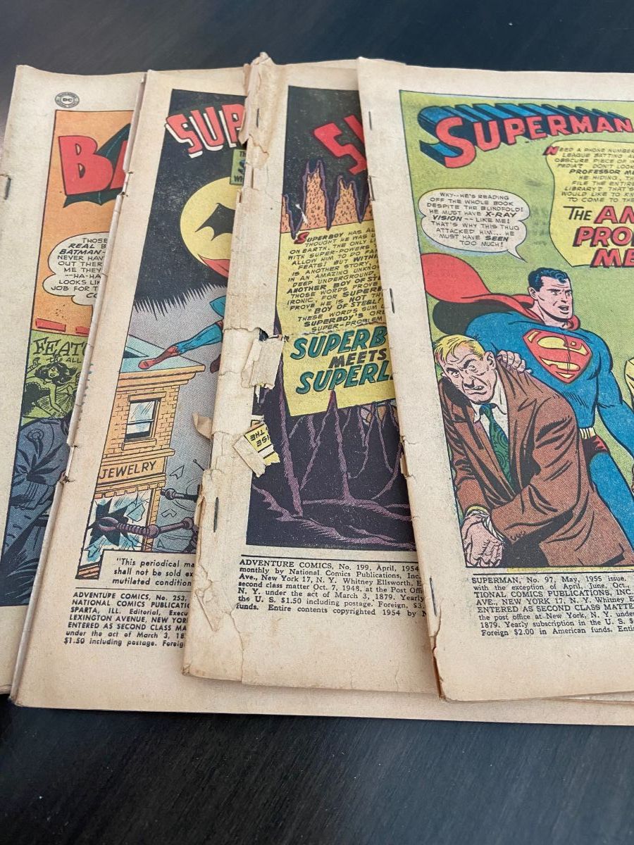 CLOSED - Lots of Golden and Silver Age coverless and low grade readers ...