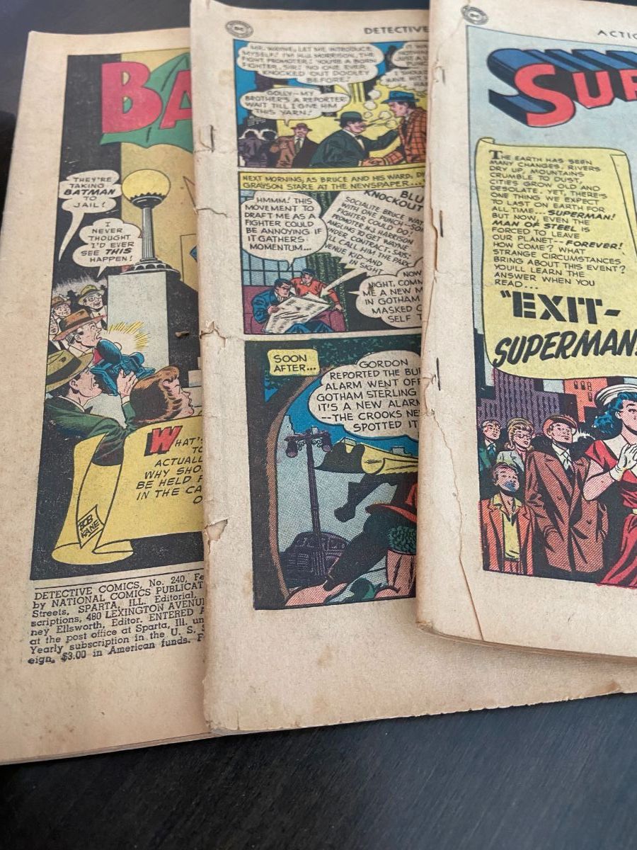 CLOSED - Lots of Golden and Silver Age coverless and low grade readers ...