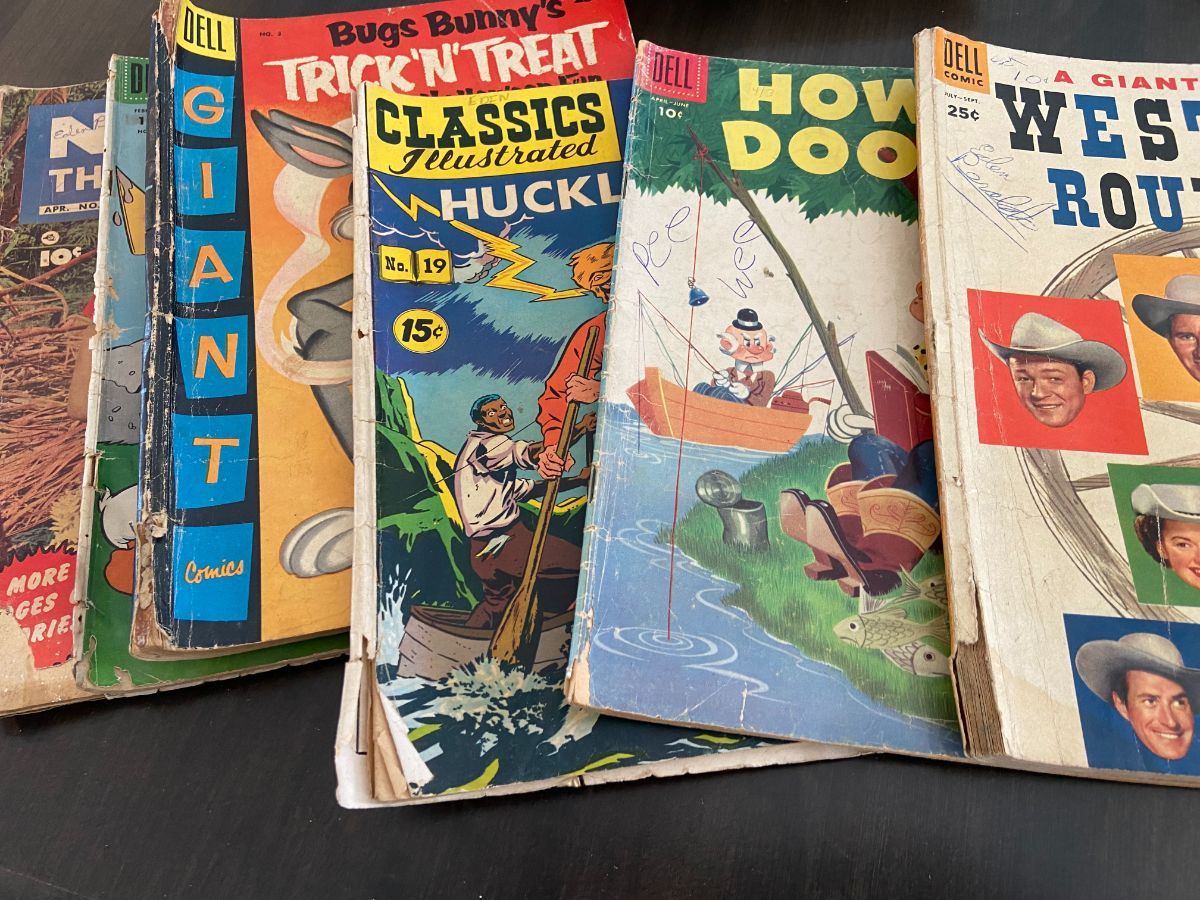 CLOSED - Lots of Golden and Silver Age coverless and low grade readers ...