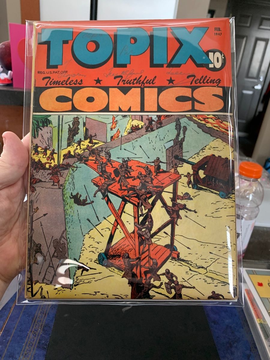 Topix Comics V5 #5 CGC 6.0! First Charles Schulz comic work ! - Golden ...