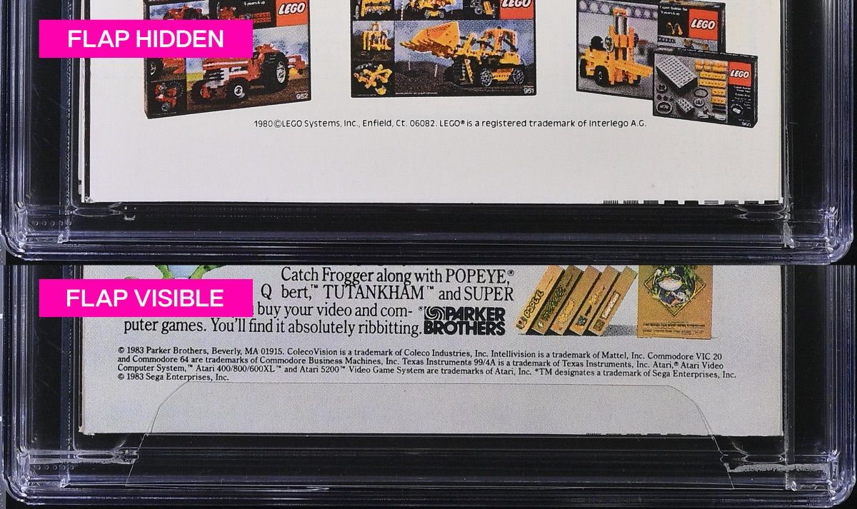 Bottom Case Flap: Visible or Not? - Ask CGC - CGC Comic Book Collectors ...