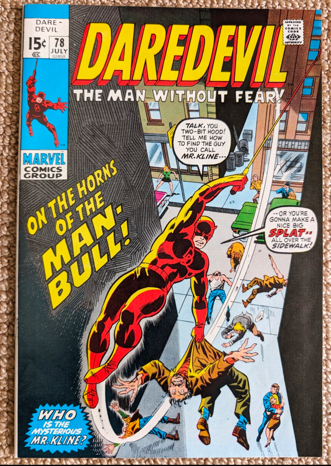 PGM Daredevil 78 - Hey buddy, can you spare a grade? - CGC Comic Book ...