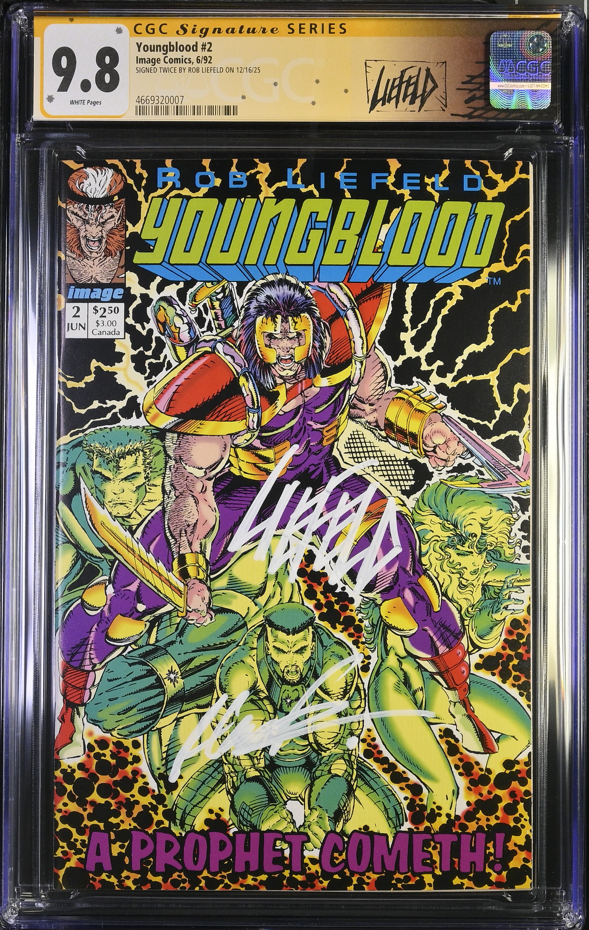Rob Liefeld Signature Series - CHISELED Signature - The Signature Room ...