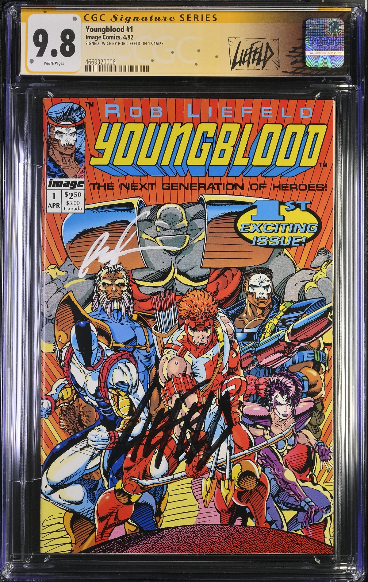 Rob Liefeld Signature Series - CHISELED Signature - The Signature Room ...