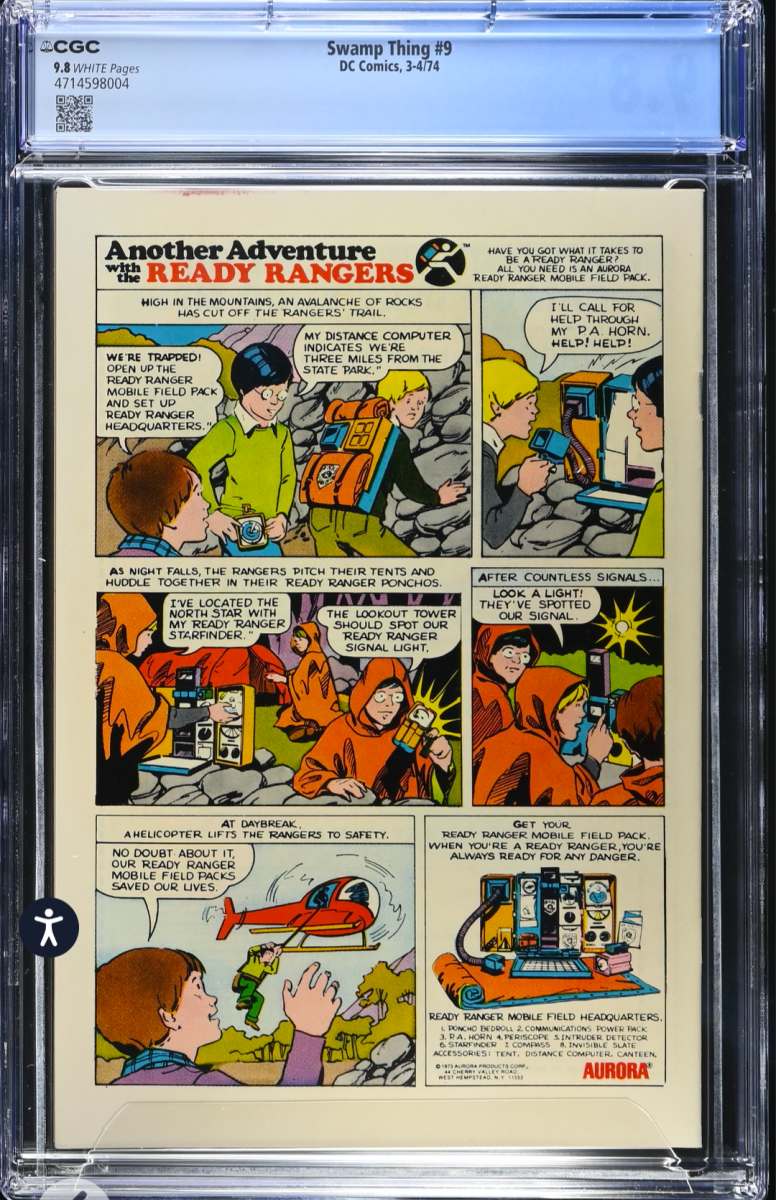 PGM Swamp Thing 9 grade is in - Hey buddy, can you spare a grade? - CGC ...